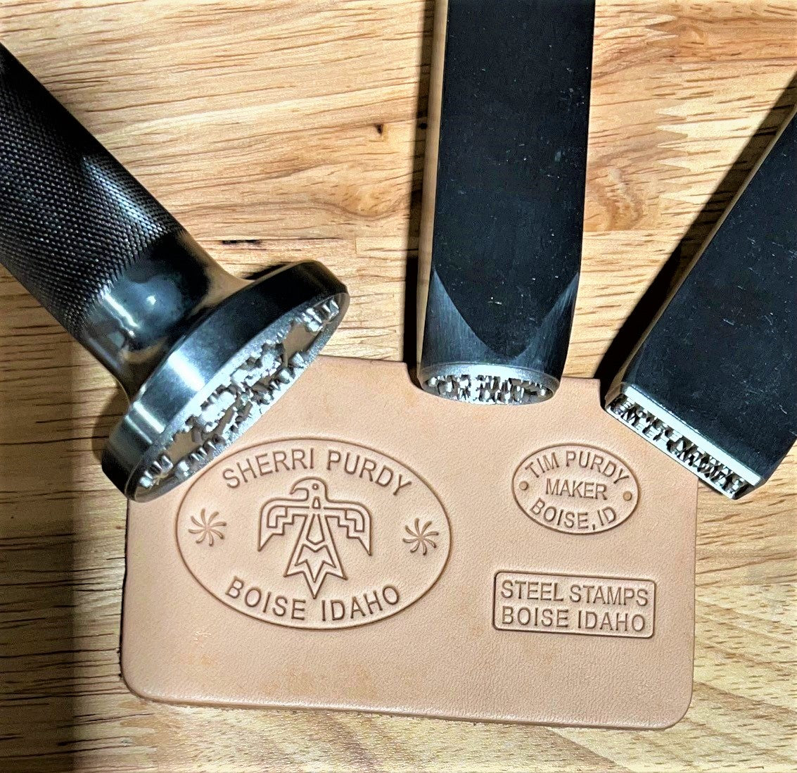 Custom Leather Stamps - Steel Stamps Inc.